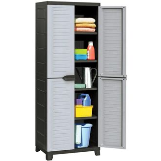 vidaXL Armoire en plastique 65x45x181 cm