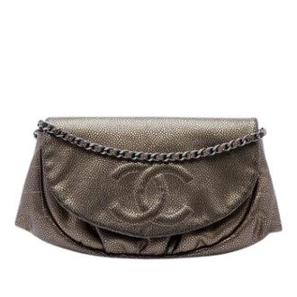 Chanel Sac bandouli&egrave;re Pre-owned - Femme - Pre-owned - Brun - Taille: ONE Size