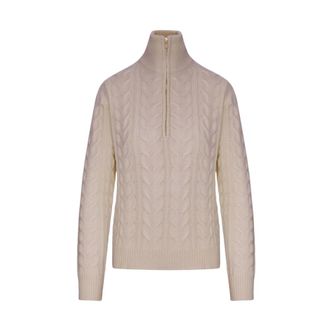Max Mara Cols roul&eacute;s - Femme - Pulls - Beige - Taille: 40 FR