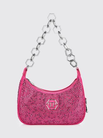 Philipp Plein Sac Port&eacute; &eacute;paule Femme couleur Fuchsia