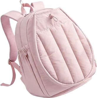 Generic Tennisrucksack F&uuml;r Frauen - Gesteppte Isolierte bel&uuml;ftete Organizer Tasche Sportger&auml;te Aufbewahrungsfach Langlebige Leichtbau | Vielseitige Pickleball