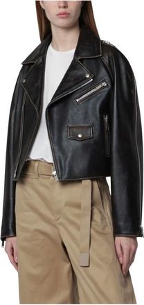 Halfboy Halfboy, Femme, Vestes, Brun, Taille: 40 FR Leather Vestes