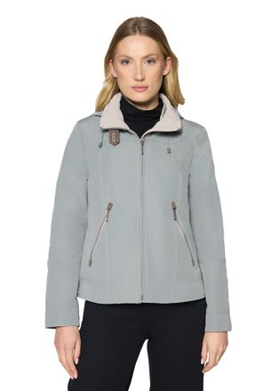Gil Bret Outdoorjacke GIL BRET, Damen, Gr. 36, grau (desert sage), Web, Obermaterial: 100% Polyester, unifarben, regular fit normal, Jacken Outdoorjacke, mit K