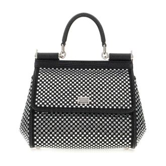 Dolce & Gabbana Sicily Small Top Handle Bag - - Bags - Damen - Schwarzk - ONE SIZE