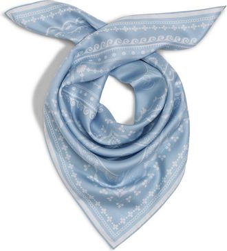 Peter Hahn Nicki-Tuch aus 100% Seide Peter Hahn blau