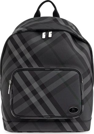 Burberry Homme, Sacs, Gris, Taille: ONE Size Sac &agrave; dos Grid