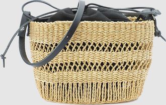 Muu&ntilde; Panier Mini Minette Naturel Noir