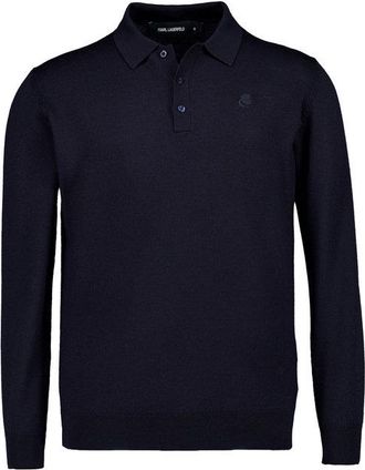 Karl Lagerfeld Herren Polo-Shirt blau