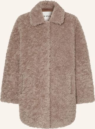 IQ Studio Iq Studio Kunstfell-Jacke beige