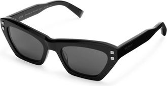 Balmain Lunettes de soleil Diva - Femme - Accessoires - Noir - Taille: 53 MM