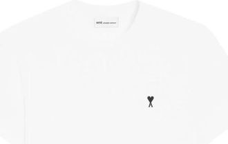 Ami Femme, Tops, Blanc, Taille: XL T-shirt &agrave; Col Rond