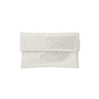 Twentyfourhaitch Femme, Sacs, Gris, Taille: ONE Size Morna Clutch