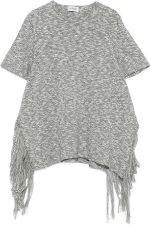 MRZ T-shirt &agrave; franges en coton Mrz