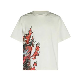 Yohji Yamamoto Herren, Oberteile, Wei&szlig;, XLGr&ouml;&szlig;e