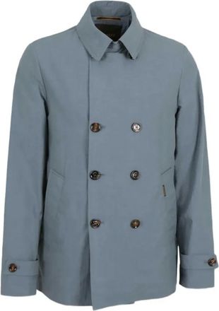 Moorer Homme, Manteaux, Bleu, Taille: XL Veste crois&eacute;e Scap-Arqua-WFC