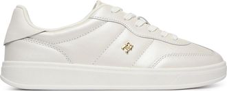Tommy Hilfiger Sneakers Tommy Hilfiger Th Heritage Shiny Sneaker FW0FW09179 Wei&szlig;