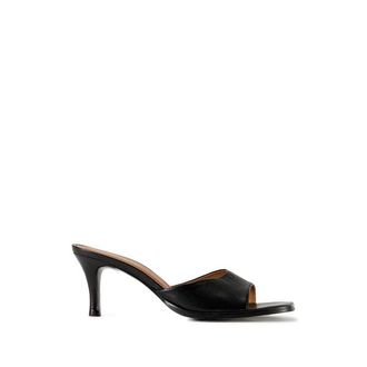 Saison 1865 Mules Frisson en cuir