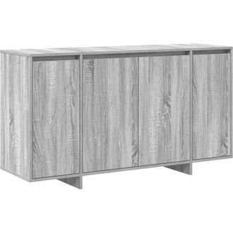 vidaXL Vidaxl - Sideboard Grau Sonoma 135 x 41 x 69 cm Holzwerkstoff