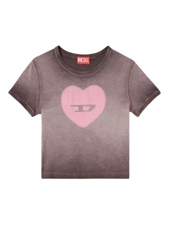 Diesel t-shirt T-Ele - Violet