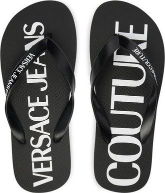 Versace Jeans Couture Zehentrenner 80VA3SQ7 ZSS81 Schwarz