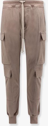 Rick Owens Mastodon megacargo organic cotton jogging trouser - RICK OWENS - gender_Man
