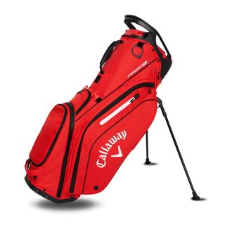 Callaway Golf Fairway 14 Standtasche 2025, Rot/Schwarz/Wei&szlig;
