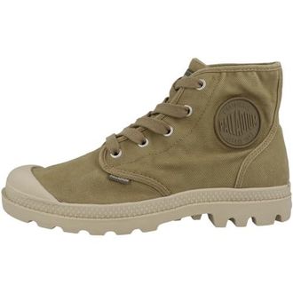 Palladium 92352-303-M | WOMENS PAMPA HI | OLIVE/WARMSAND