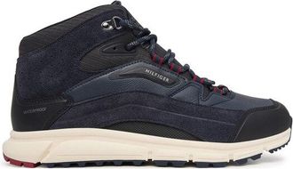 Tommy Hilfiger Sneakers Hilfiger Wp Mix Chukka Runner FM0FM06022 Dunkelblau