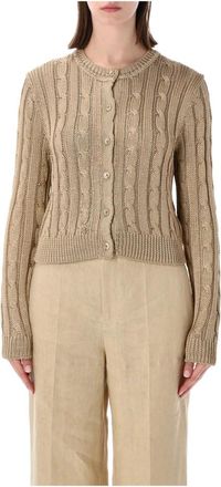 Ralph Lauren Femme, Pulls, Beige, Taille: 38 FR Cardigans