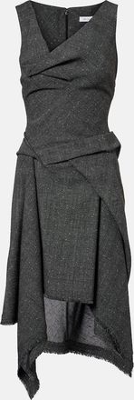 Alexander McQueen Robe midi en laine