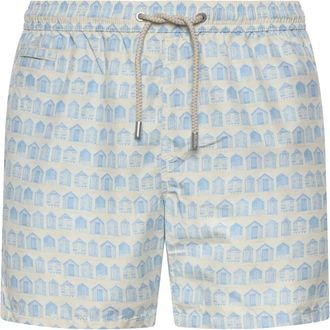 MC2 Saint Barth Homme, Maillots de bain, Bleu, Taille: 3XL Short de bain Lighting