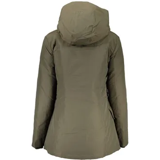 Woolrich Nero Cotton Women Jacket Green Clothing