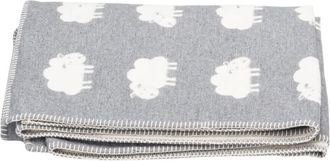 David Fussenegger Fussenegger - Decke, Plaid, Deco Plaid - Schafe - groß - grau - 130 x 200 cm