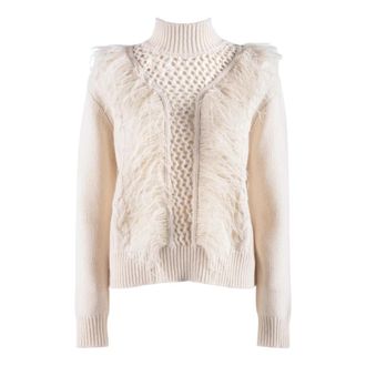 Nenette Rollkragenpullover - - Knitwear - Damen - Beige - S