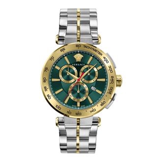 Versace Versace Herren Armbanduhr Chronograph Aion - - Accessories - Herren - Gr&uuml;n - ONE SIZE