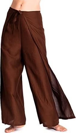 Panasiam Sunshine Pants Plain, Dark Brown, L