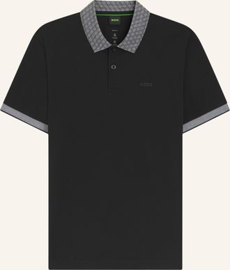 HUGO BOSS Poloshirt Pl_Goc Chip Paddy Regular Fit schwarz