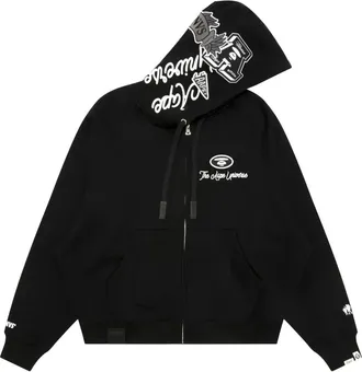 Aape By A Bathing Ape hoodie à fermeture zippée - Noir
