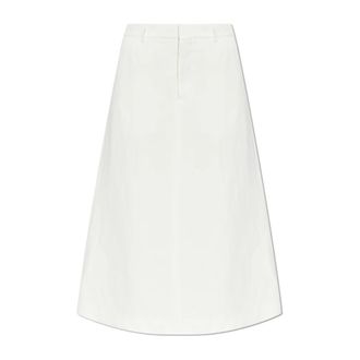 Ami Rock mit Taschen - - Skirts - Damen - Wei&szlig; - 2XS