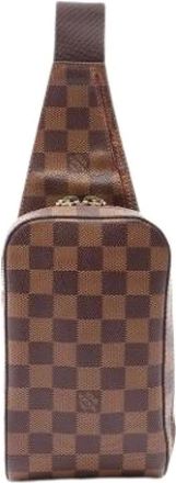 Louis Vuitton Pre-owned Fanny Pack Sling Bag - Homme - Pre-owned - Brun - Taille: ONE Size