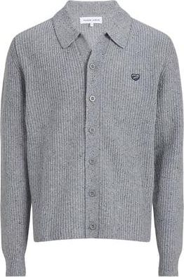Maison Labiche Gilet ample chin&eacute; en laine