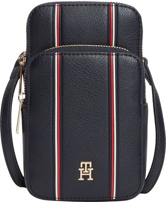 Tommy Hilfiger Damen Th Icon Phone Pouch Corp Aw0aw18659 Weitere kleine Accessoires, Blue (Space Blue)