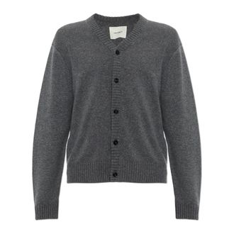 Lisa Yang Kaschmir Cardigan Fenris - - Knitwear - Herren - Grau - 2XL
