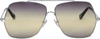 Chlo&eacute; Aly Sonnenbrille - - Accessories - unisex - Grau - 62 MM