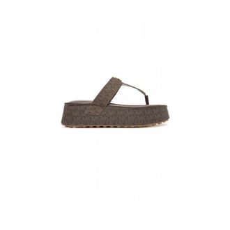 Michael Kors Koya Flip Flop - - Shoes - Damen - Braun - 40 EU