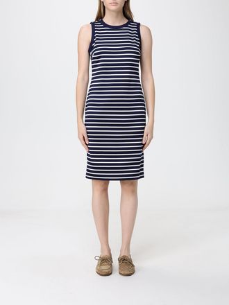 Ralph Lauren Robe Femme couleur Bleu