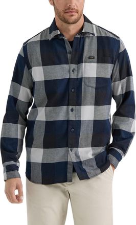 Lee Herren Extreme Motion Allzweck-Arbeitshemd, lang&auml;rmelig, Buffalo Plaid, XX-Large