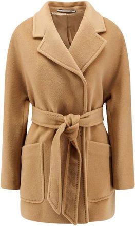 Tagliatore Denisee Mantel - - Coats - Damen - Beige - S