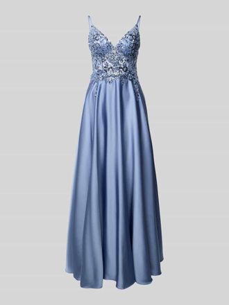 Laona Abendkleid mit floralem Pailettenbesatz