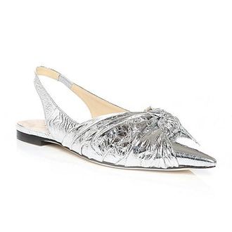 Generic Ballerines Plates &agrave; Noeud pour Femme,Chaussures de Ville D&eacute;contract&eacute;es &agrave; Bout Pointu et Petit Talon,Chaussures Confortables &agrave; Enfiler pour Les Soir&eacute;es